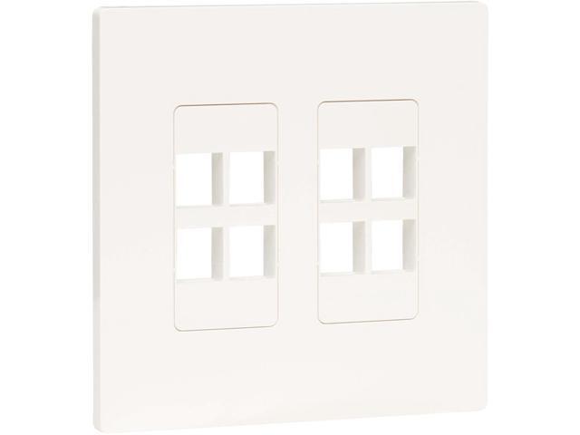 Click here for Tripp Lite 8-Port Keystone Double-Gang Faceplate W... prices