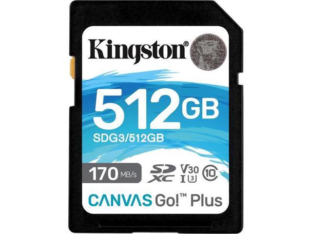 Click here for Kingston Canvas Go! Plus 512 Gb Class 10/Uhs-I (U3... prices