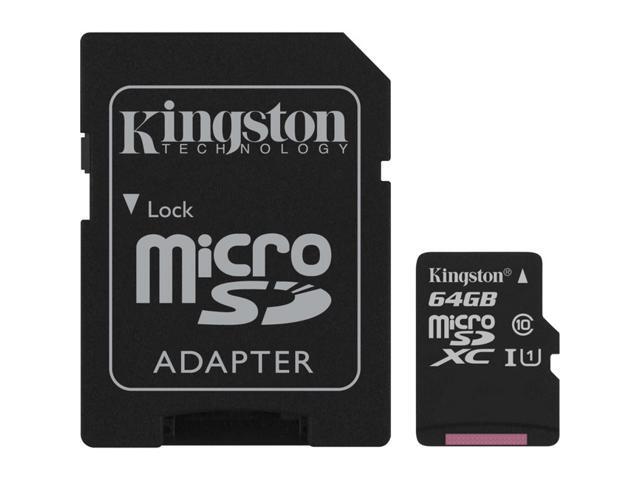 Click here for Kingston Canvas Select 64GB microSDHC Class 10 UHS... prices