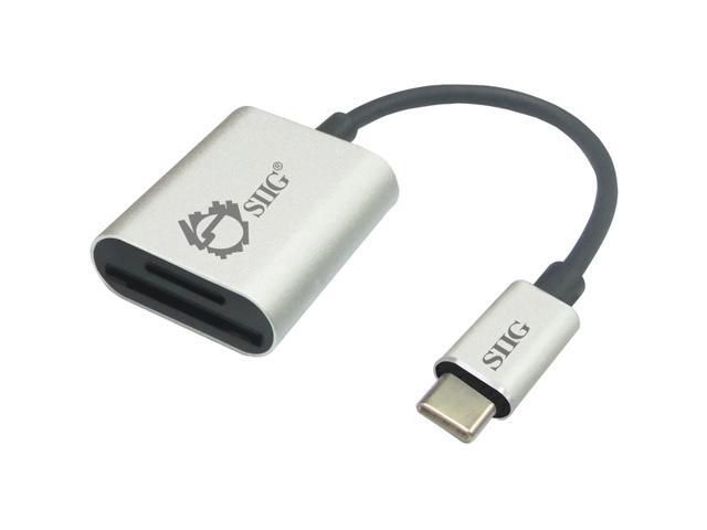 Click here for SIIG JU-MR0F12-S1 Usb-C 2-In-1 Card Reader - Card... prices