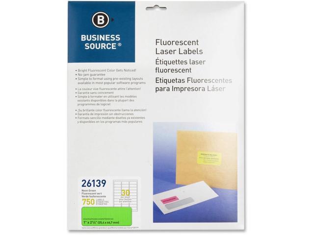 Click here for Bus. Source 1 Fluorescent Laser Labels prices