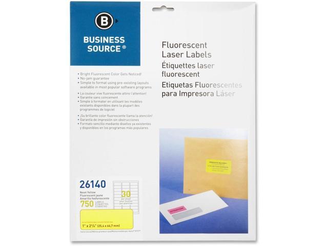Click here for Bus. Source 1 Fluorescent Laser Labels prices