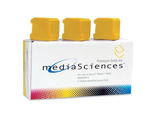Click here for Media Sciences MS8400Y3 Yellow Solid Ink prices