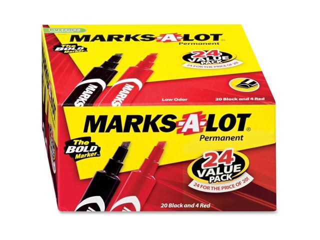 Click here for Avery Marks-A-Lot Black/Red Value Pack Markers prices