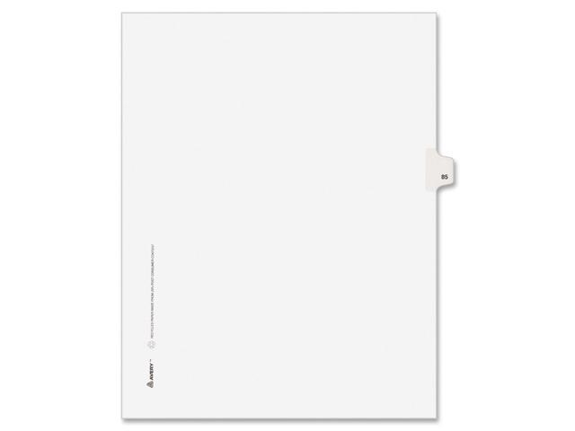 Click here for Avery Side-Tab Legal Index Divider prices