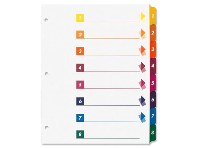 Click here for Sparco Table of Contents Index Dividers prices