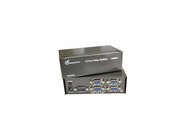 Click here for ConnectGear CG25VS4 4-Port Video Splitter prices