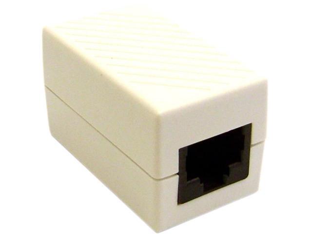 Click here for CableWholesale 30X8-02400WH Cat 6 Coupler White RJ... prices