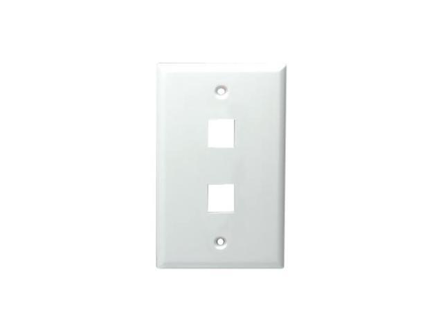 Click here for DataComm 2 Port Keystone Plate (Standard) prices