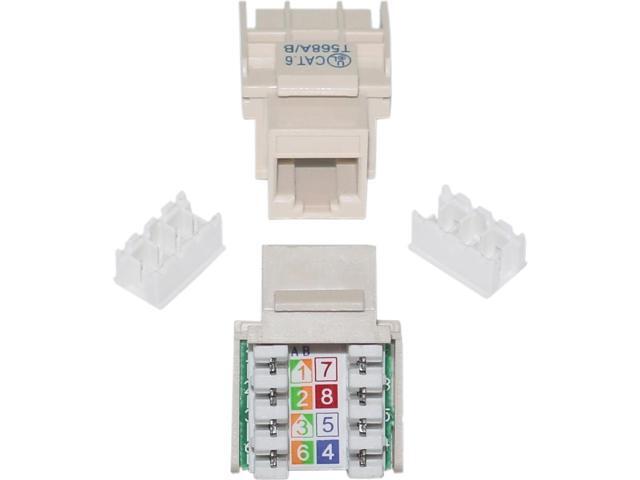 Click here for Cable Wholesale Cat 6 Keystone Jack RJ45 Female to... prices