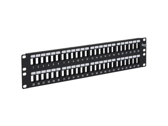 Click here for PATCH PANEL- BLANK- HD- 48-PORT- 2 RMS prices