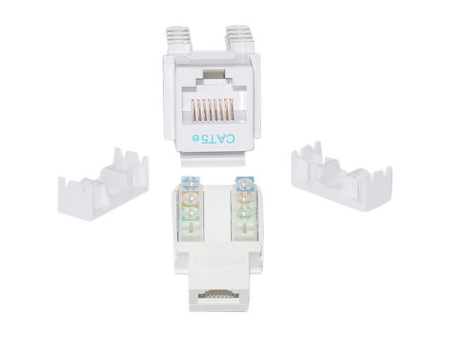 Click here for Cable Wholesale Cat 5e Keystone Jack  RJ45 Female... prices
