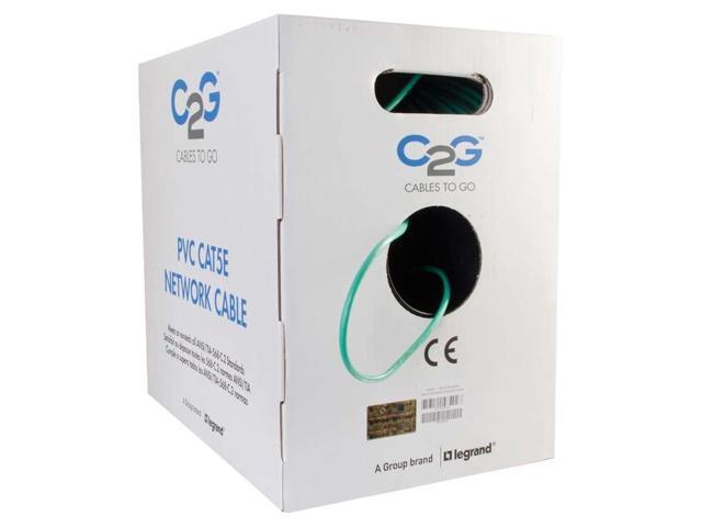 Click here for C2G 43402 Cat5e Bulk Cable - Unshielded Ethernet N... prices