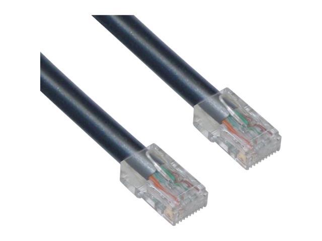 Click here for Cat6 Ethernet Patch Cable Bootless 3 foot - Black prices