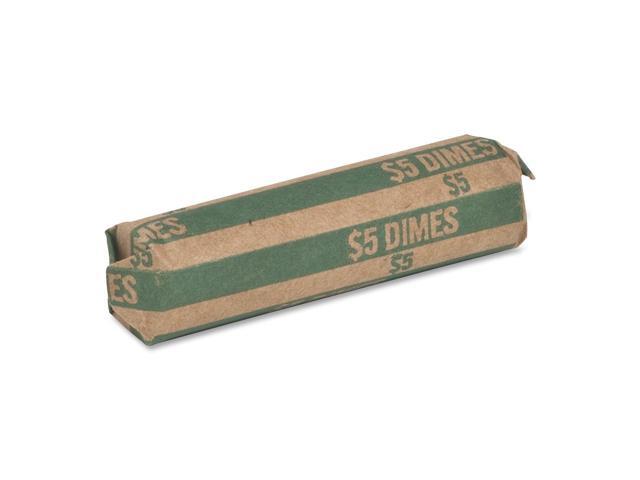 Click here for Sparco Flat $5.00 Dimes Coin Wrapper prices