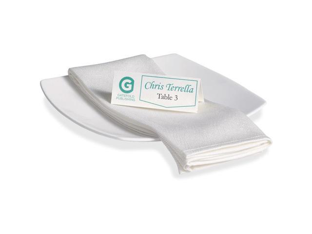 Click here for Avery 5011 Small Textured Tent Cards  White  1 7/1... prices