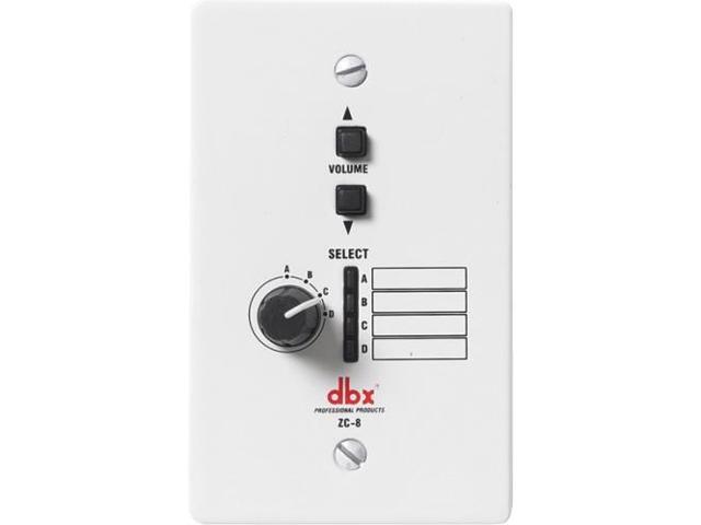 Click here for DBX ZC-8 Remote Wall-Plate Mounting Volume and Sou... prices