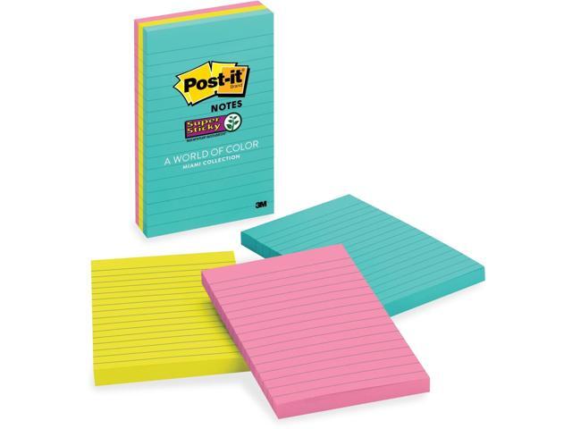 Click here for Post-it Miami Coll. Super Sticky Ruled Notes prices
