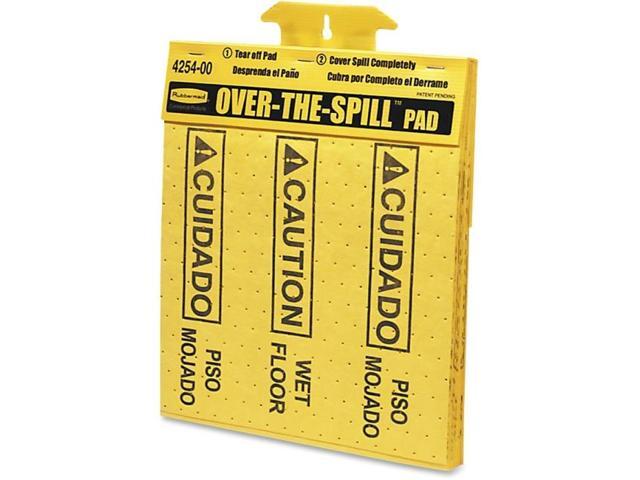 Click here for Rubbermaid Commercial Bilingual Over-The-Spill Pad... prices