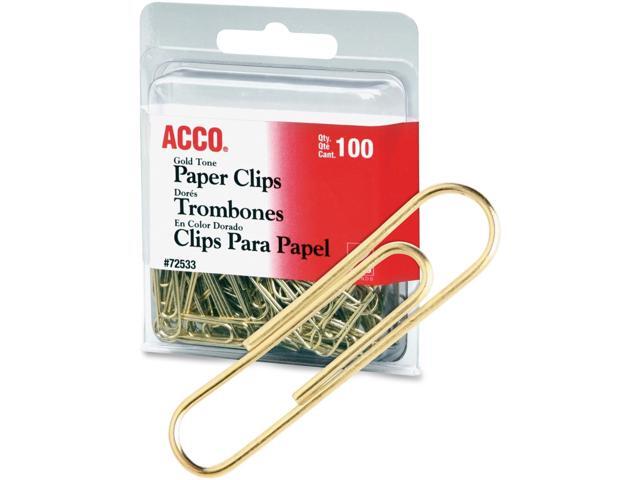 Click here for Acco Gold Tone Paper Clips prices