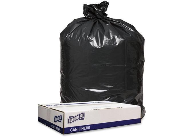 Click here for Genuine Joe 1.2mil Black Trash Can Liners prices