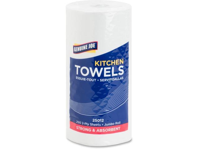 Click here for Genuine Joe 250-sheet Perforated Roll Towels prices