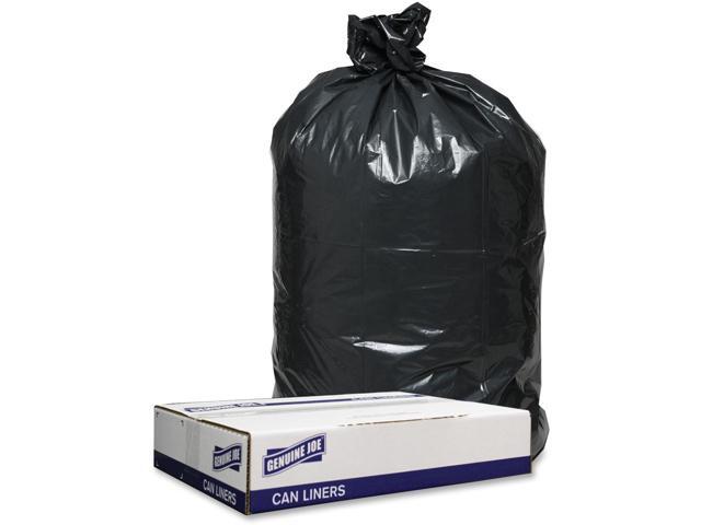 Click here for Genuine Joe 1.2mil Black Trash Can Liners prices