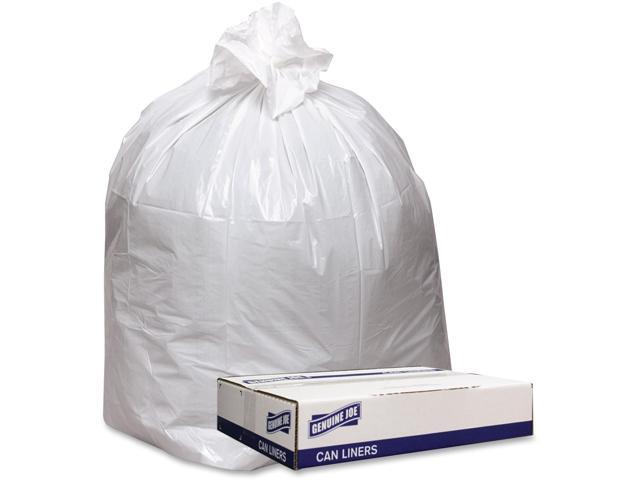 Click here for Genuine Joe Extra Heavy-duty White Trash Can Liner... prices