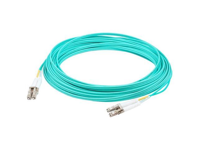 Click here for AddOn 65m LC Male to LC Male Aqua OM4 Duplex Fiber... prices