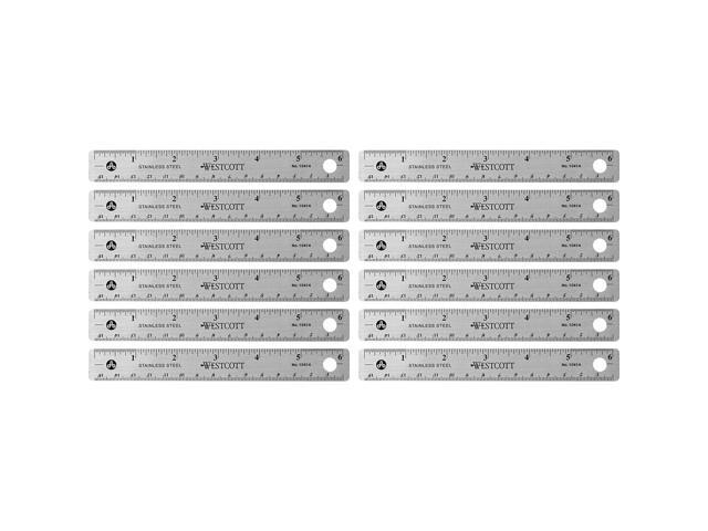 Click here for Westcott Stainless Steel Rulers prices