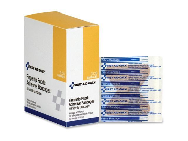 Click here for First Aid Only Fingertip Fabric Adhesive Bandages prices