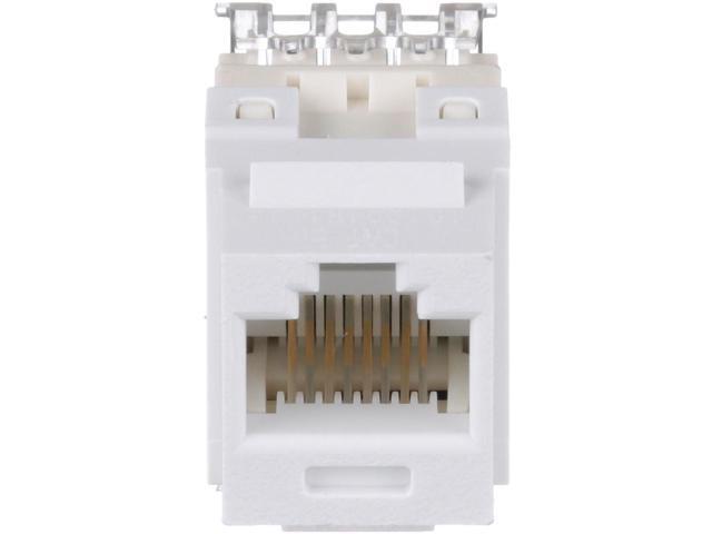 Click here for Panduit NKP5E88MWH NetKey Cat5e Punchdown Keystone... prices