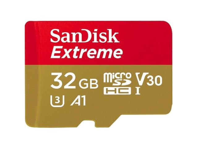 Click here for SanDisk Extreme 32 GB microSDHC prices