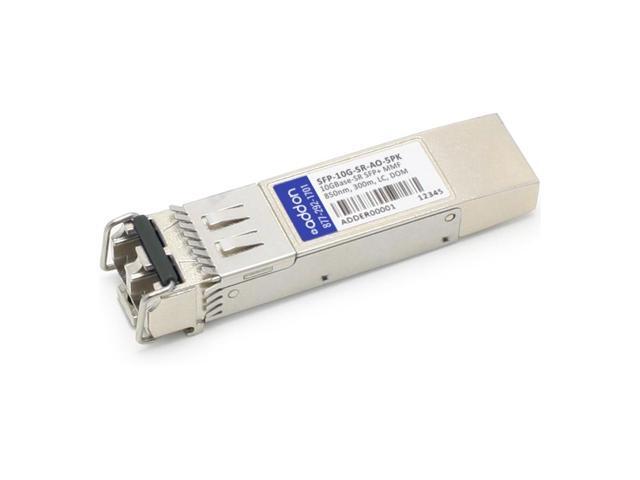 Click here for AddOn 5-Pack of Cisco SFP-10G-SR Compatible TAA Co... prices