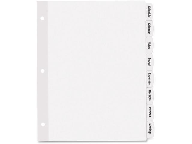 Click here for Avery Big Tab White Label Tab Dividers prices
