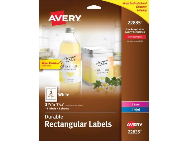 Click here for Avery Durable Water-resistant Labels prices