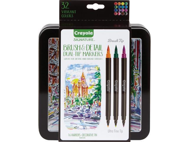 Click here for Crayola Brush & Detail Dual Tip Markers prices