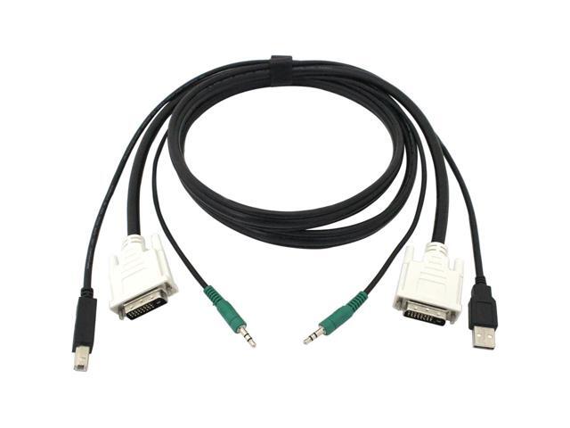 Click here for 6FT SECURE KVM CABLE DVI USB prices