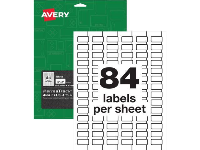 Click here for Avery PermaTrack Metallic Silver Asset Tag Labels prices