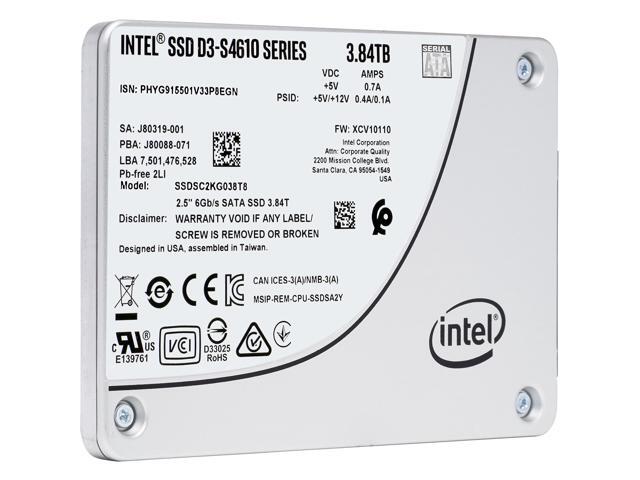 Click here for Intel D3-S4610 3.84TB 3D TLC SATA 6Gb/s 2.5-Inch D... prices