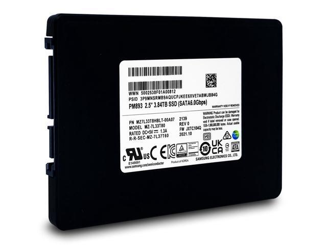 Click here for Samsung PM893 3.84TB SATA 6Gb/s 3D TLC 2.5 Enterpr... prices
