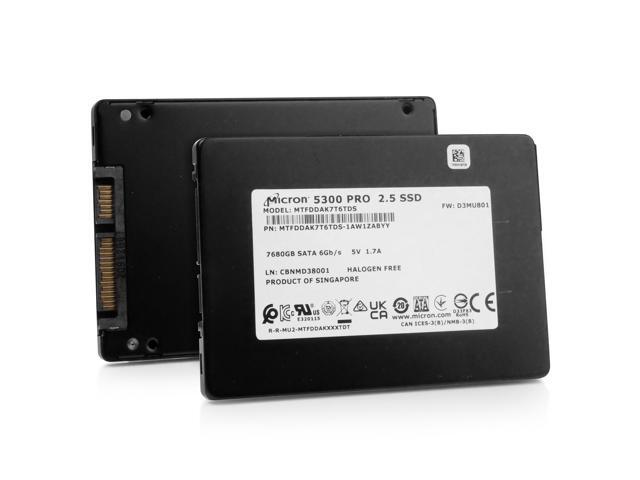 Click here for Micron 5300 PRO MTFDDAK7T6TDS 1AW1ZABYY 7.68TB SAT... prices