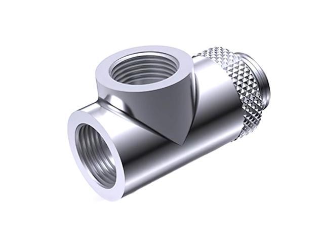 Click here for Bykski G 1/4in. Male to Dual Female 90 Degree Rota... prices