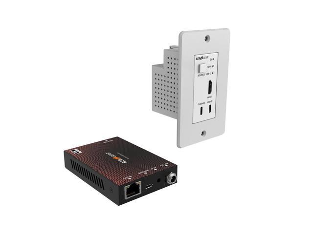 Click here for BZBGEAR 4K UHD 18Gbps HDMI/USB-C Wall Plate Transm... prices