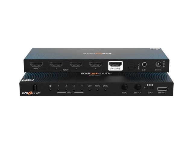 Click here for BZBGEAR 4x1 8K UHD HDMI 2.1 Switcher with Audio De... prices
