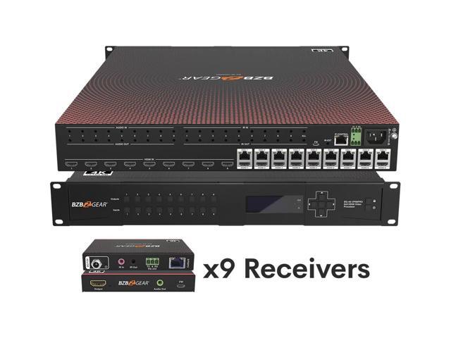 Click here for BZBGEAR 9x9 4K UHD Seamless HDMI Matrix Switcher/V... prices