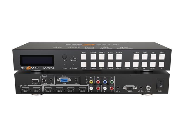 Click here for BZBGEAR 7x2 4K UHD Presentation Switcher Scaler wi... prices