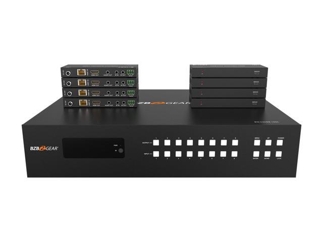 Click here for BZBGEAR 8x8 4K UHD 18Gpbs HDMI Matrix Switcher Ove... prices