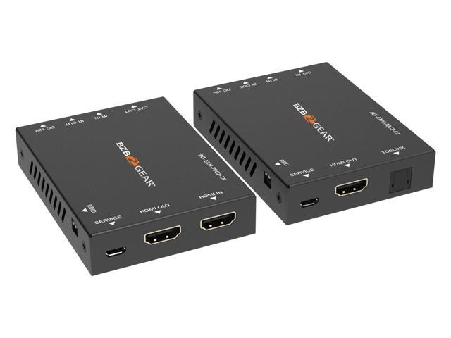 Click here for BZBGEAR 4K UHD HDMI Extender Over Cat5e/6 with Bi-... prices