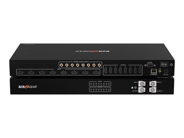 Click here for BZBGEAR 8x8 4K UHD HDMI 18Gbps Matrix with Audio E... prices